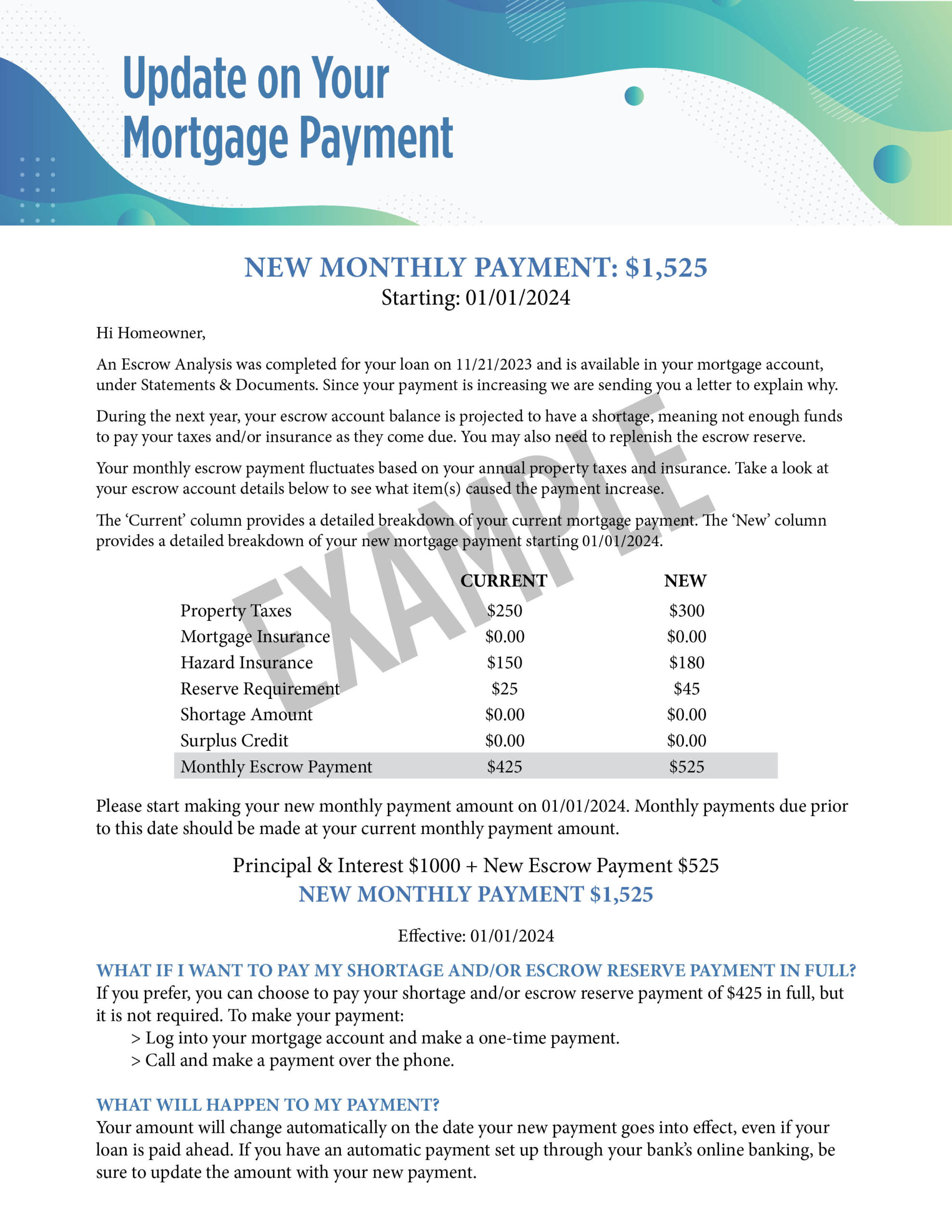 Understanding Escrow Shortage and Why You May See a Change in Your ...